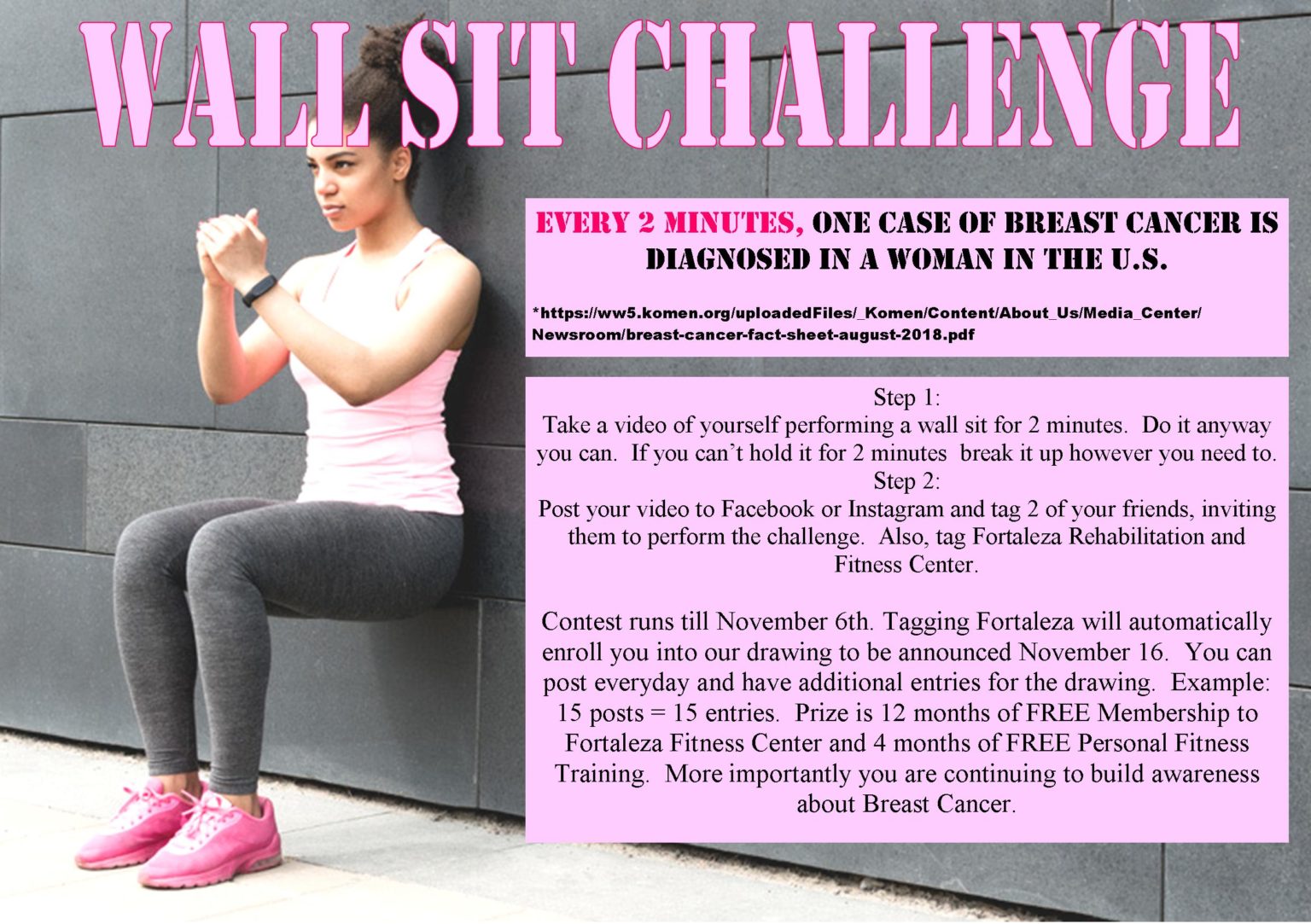 Wall Sit Challenge - Fortaleza Rehab & Fitness